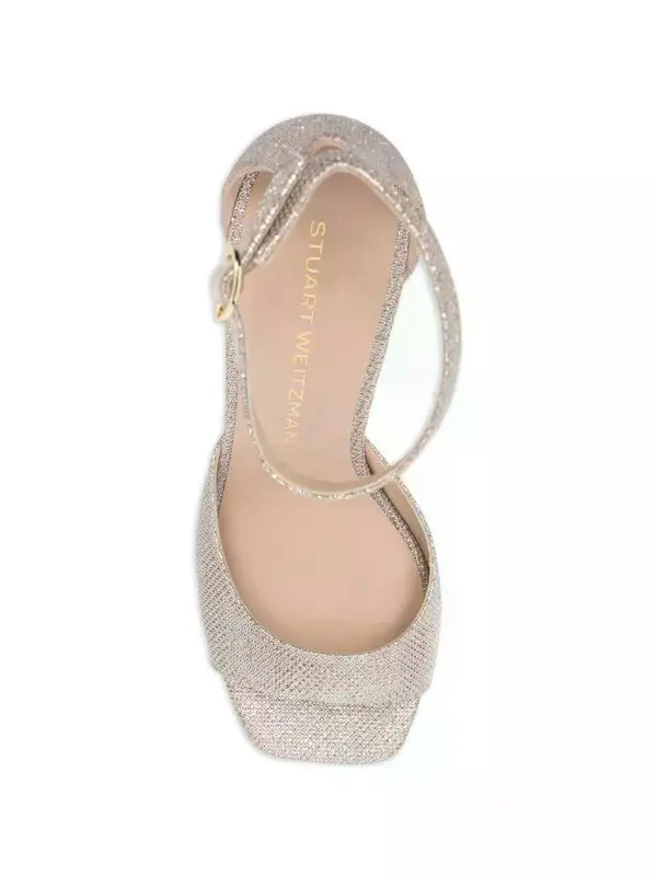 STUART WEITZMAN Nudistia Ankle-strap Sandals