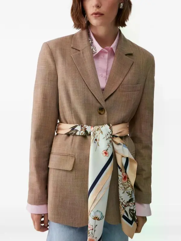 Liu Jo Scarf Blazer