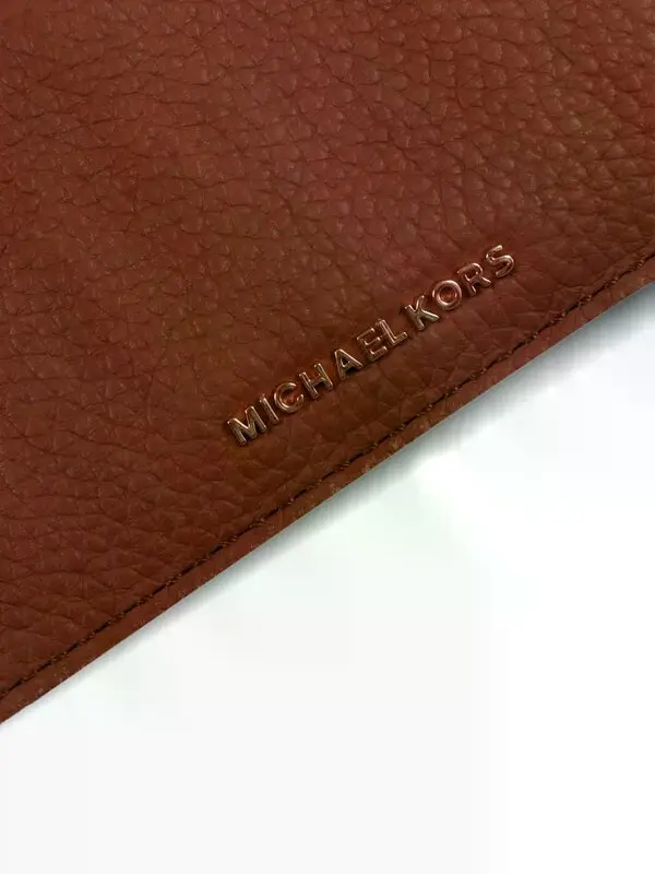 Michael Kors Small Jet Set Card Case - Brown