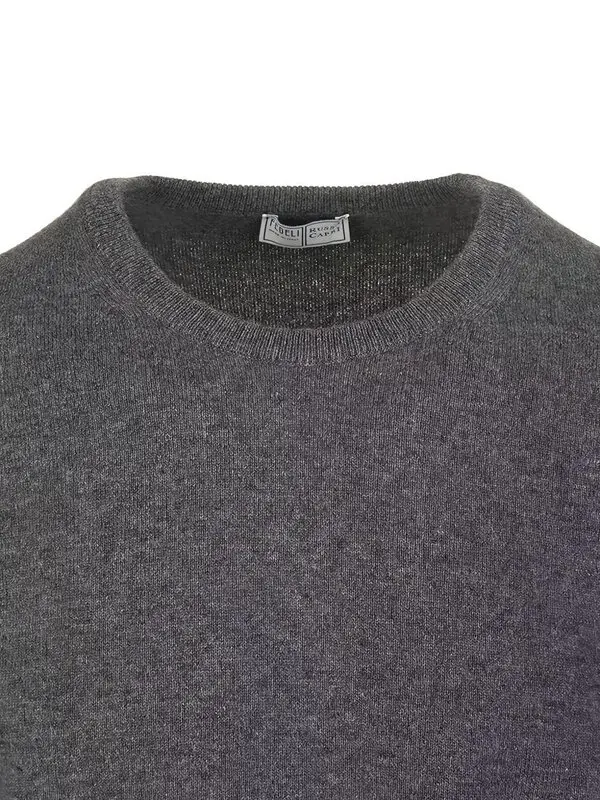 Fedeli Argentina Cashmere Sweater - Grey