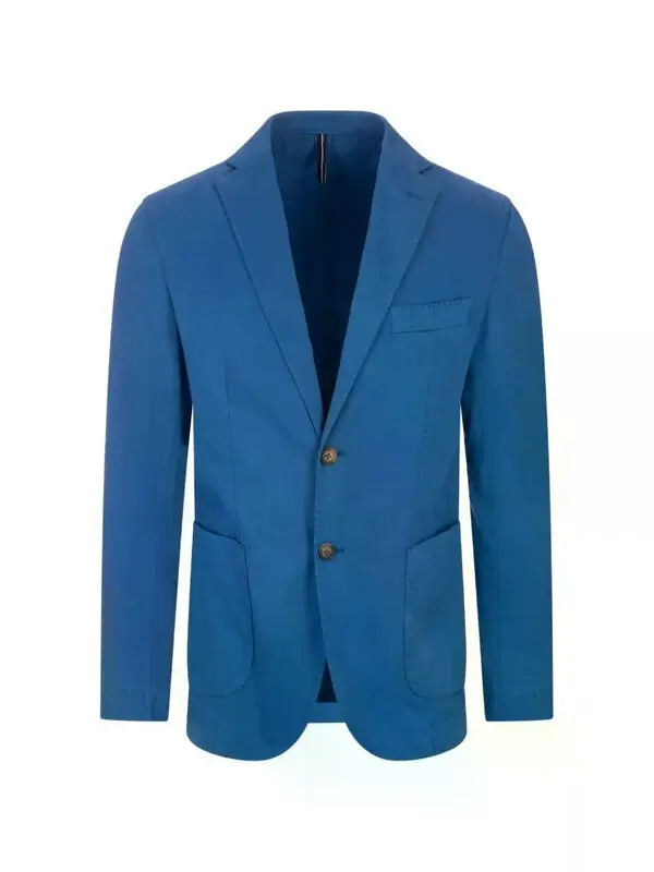 RUSSOCAPRI Oxford Cotton Blazer