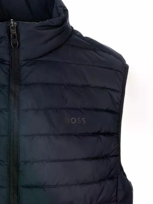 BOSS Quilted Zip Vest