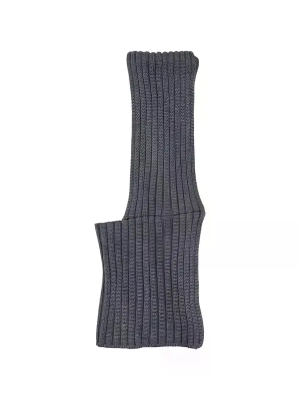 NICCOLO PASQUALETTI Ribbed Knit Muffler
