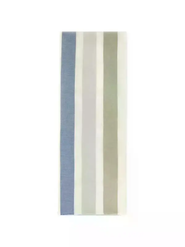 Paul & Shark Striped Scarf - Neutrals