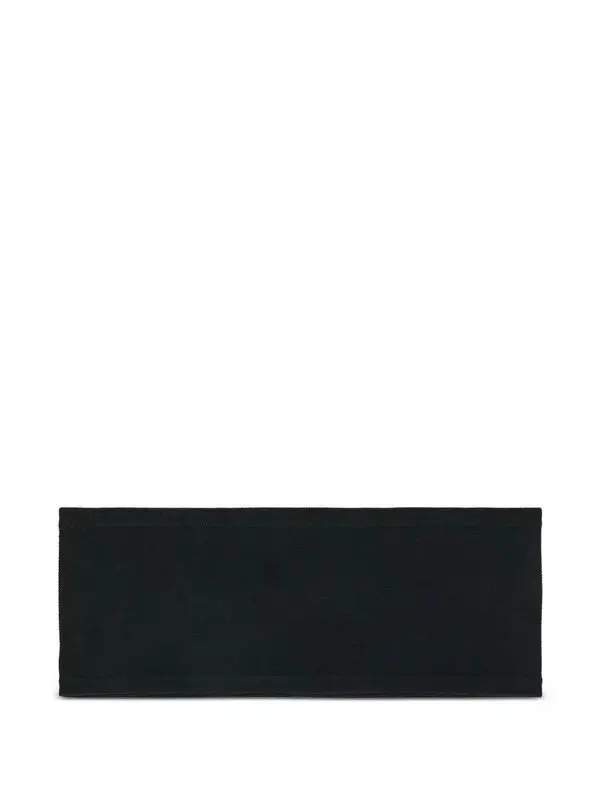 TOTEME Ribbed Hairband - Black