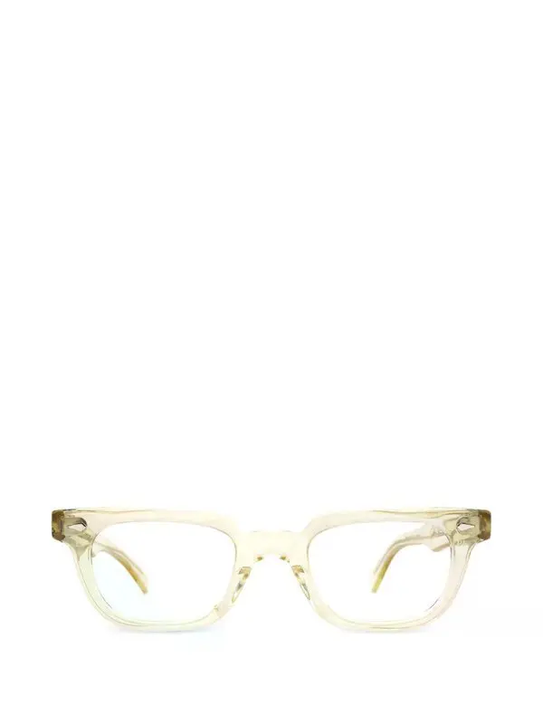 JULIUS TART OPTICAL Square Frame Sunglasses - Neutrals