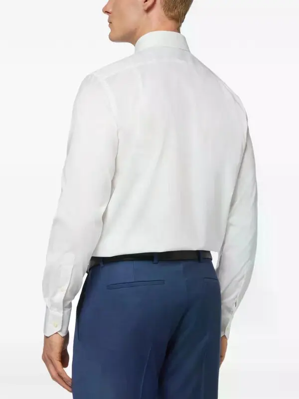 Boggi Milano Pointed-collar Shirt