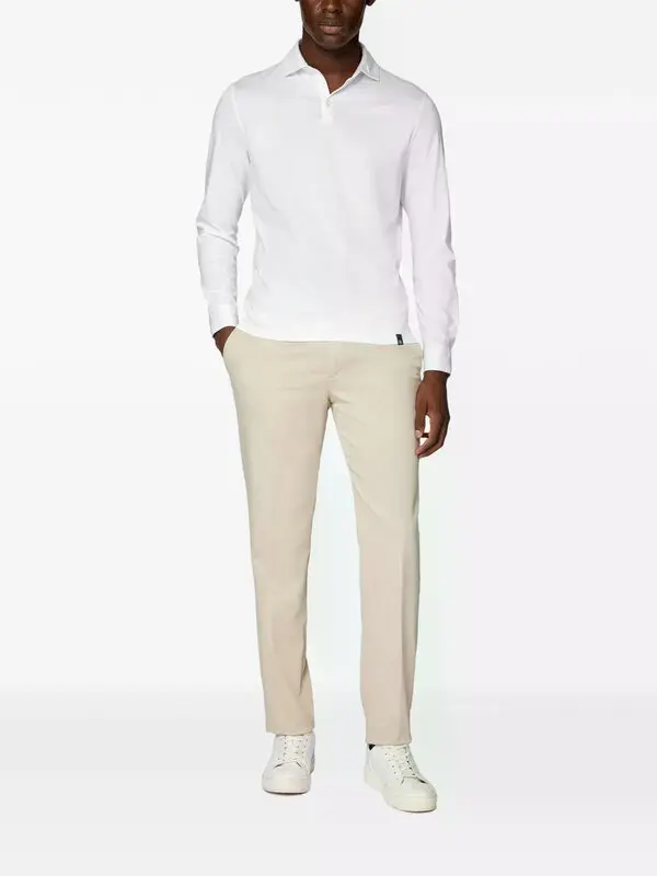 Boggi Milano Garment-dyed Trousers - Neutrals