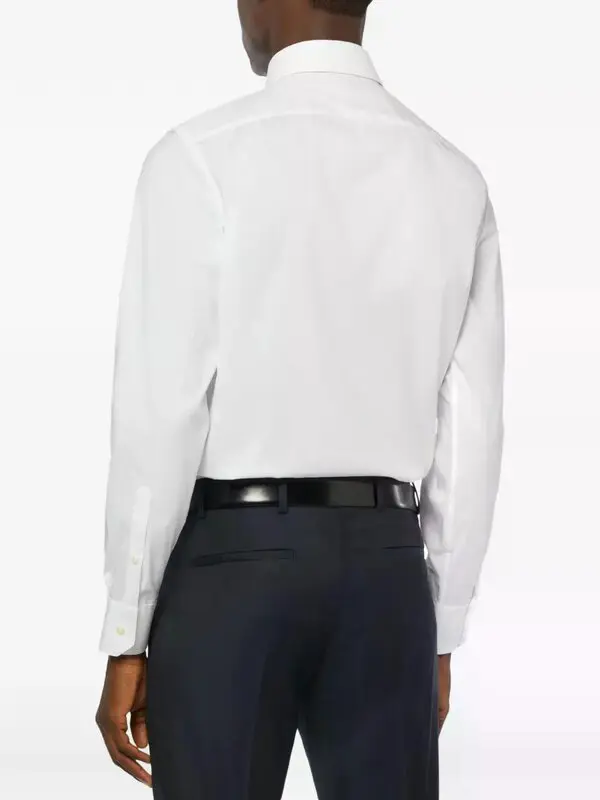 Boggi Milano Naples-collar Pinpoint Shirt