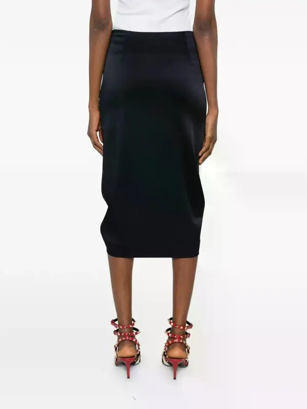 Valentino Garavani Pencil Skirt With Ruching