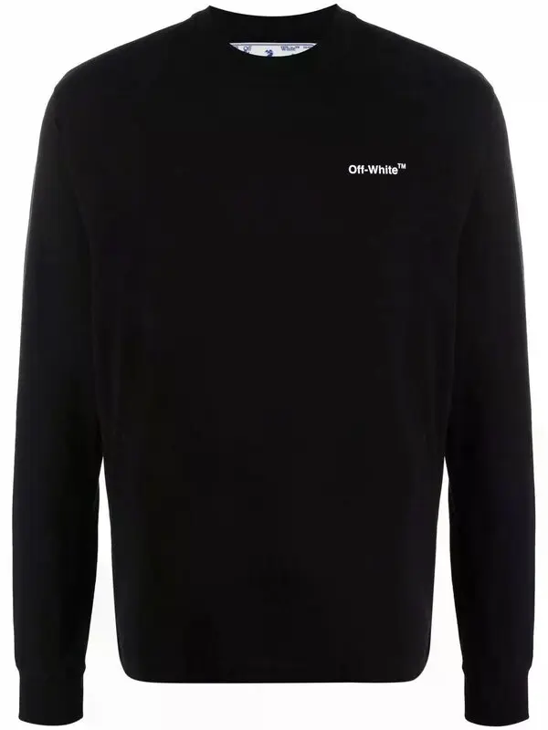 Off-White Caravaggio Arrow Print Long-sleeve T-shirt