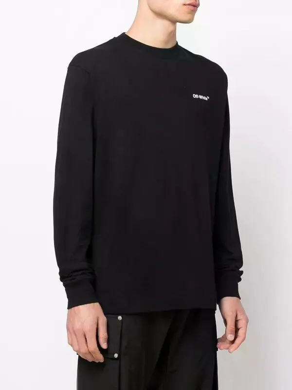 Off-White Caravaggio Arrow Print Long-sleeve T-shirt