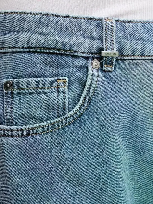 BENETTON Straight Leg Jeans