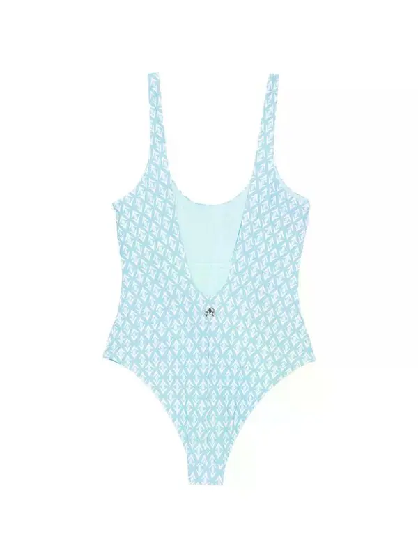 IU RITA MENNOIA Patterned One Piece Swimsuit