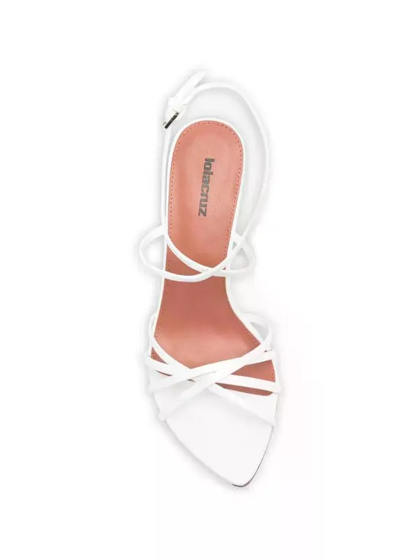 Lola Cruz Raquelle Sandals - White