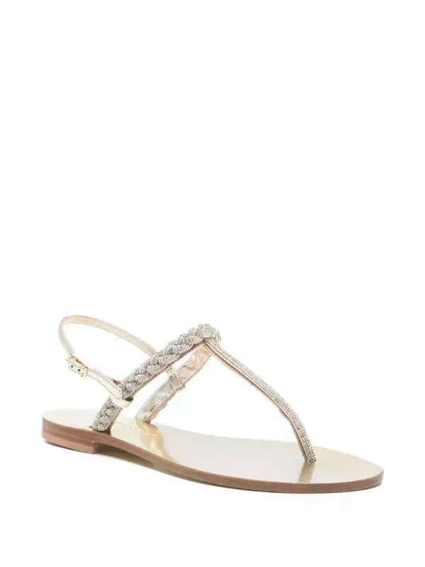 EDDI CUOMO T-strap Sandals