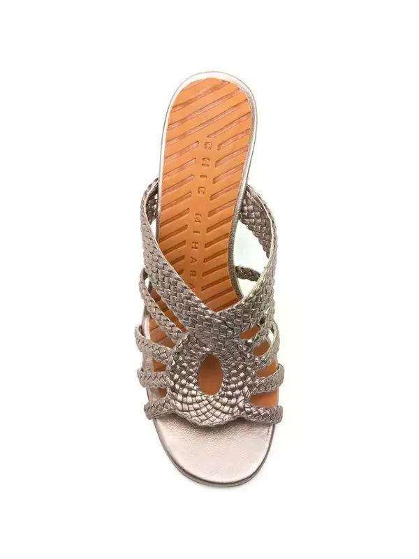 Chie Mihara Woven Beloni Mules