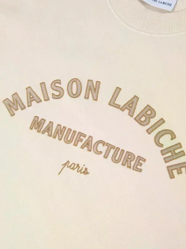 Maison Labiche Logo-embroidered Sweatshirt