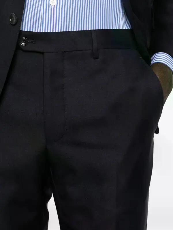 Tagliatore Notched-lapels Suit - Blue