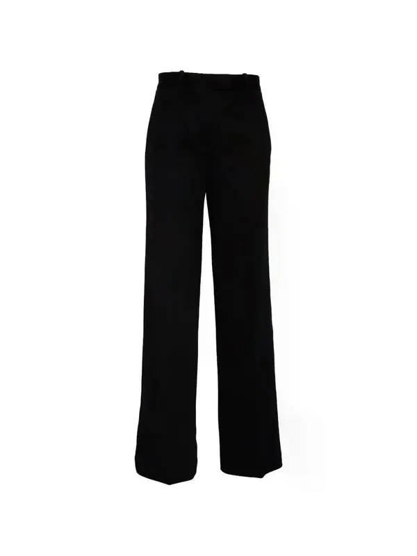 CIRCOLO 1901 Wide Leg Trousers - Black