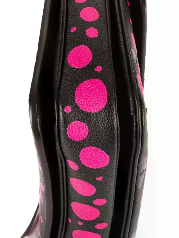 LOUIS VUITTON Polka Dot Print Leather Shoulder Bag