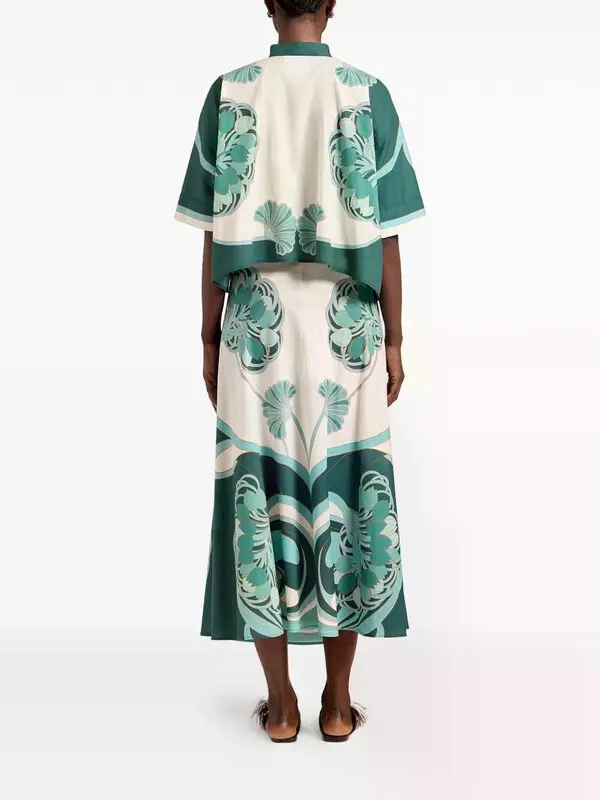 La DoubleJ Sarong Midi Skirt