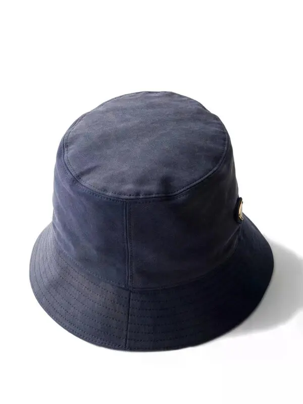 Prada Satin Bucket Hat - Blue