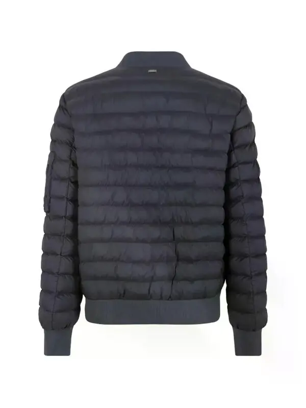Herno Quilted Zip Jacket - Grey