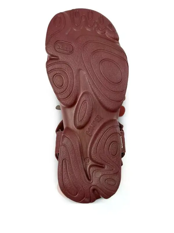Camper Karst Flower-detail Sandals - Red
