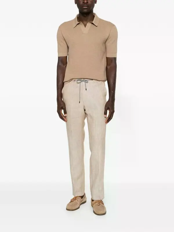 Corneliani Drawstring Trousers - Neutrals