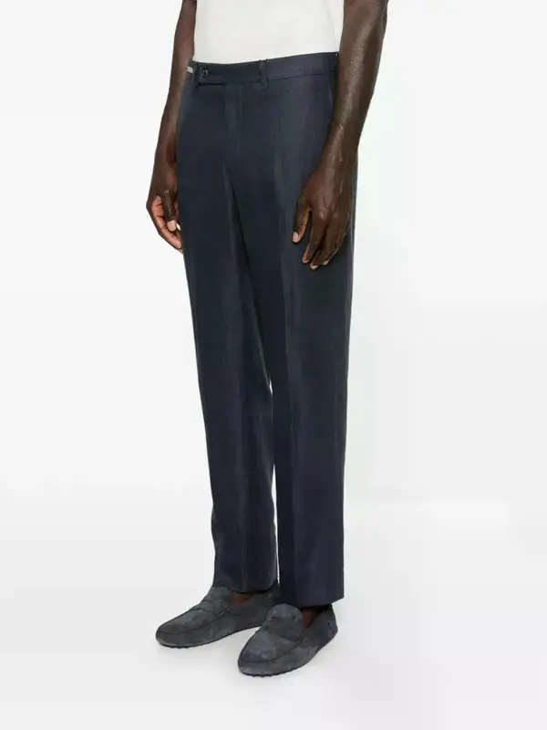 Corneliani Belt-loops Trousers - Blue