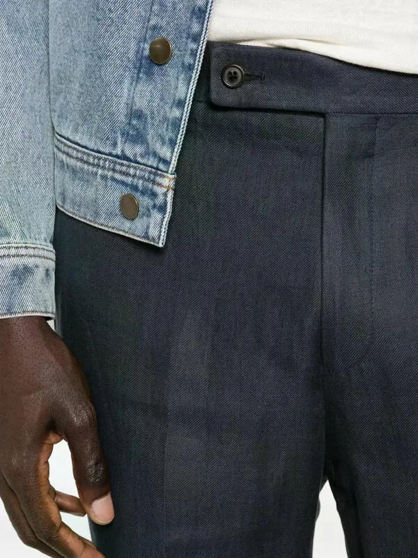 Corneliani Belt-loops Trousers - Blue