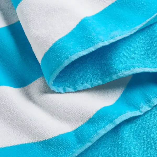 Aqua Wave Stripe Beach Towel Exclusive