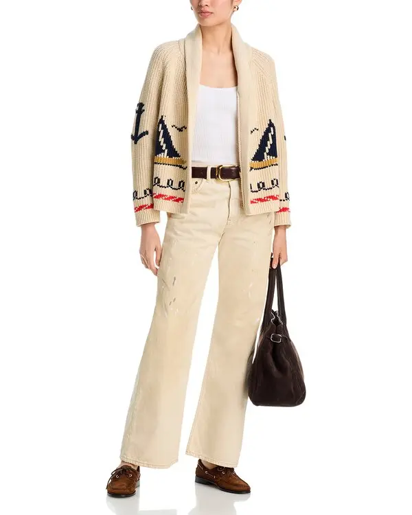 The Great. Lodge Cardigan Sweater