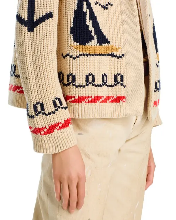 The Great. Lodge Cardigan Sweater
