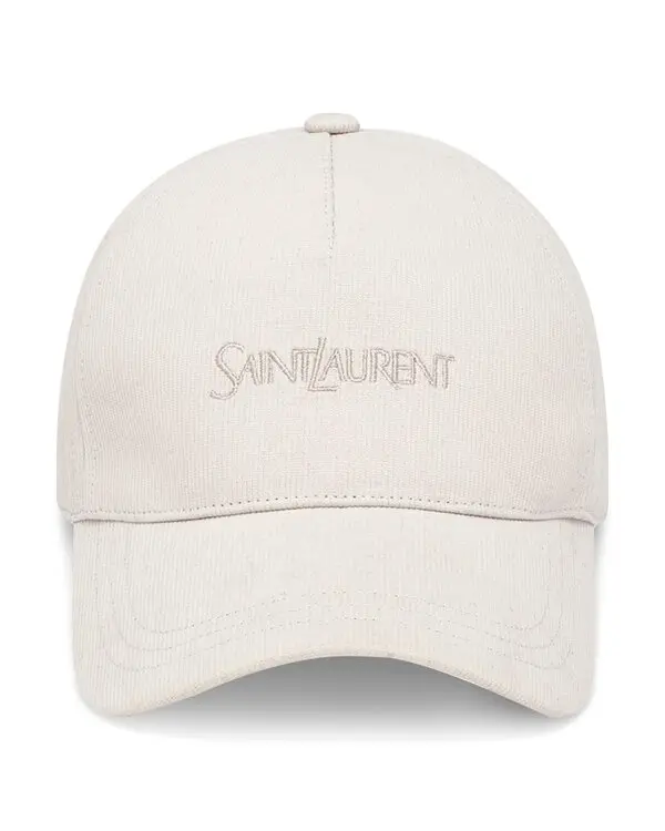 Saint Laurent Cap - Ivory