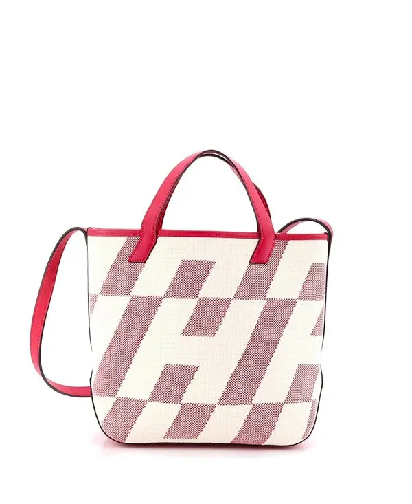 Hermès 27 Cabas H En Biais Tote - Pink