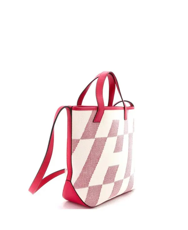 Hermès 27 Cabas H En Biais Tote - Pink