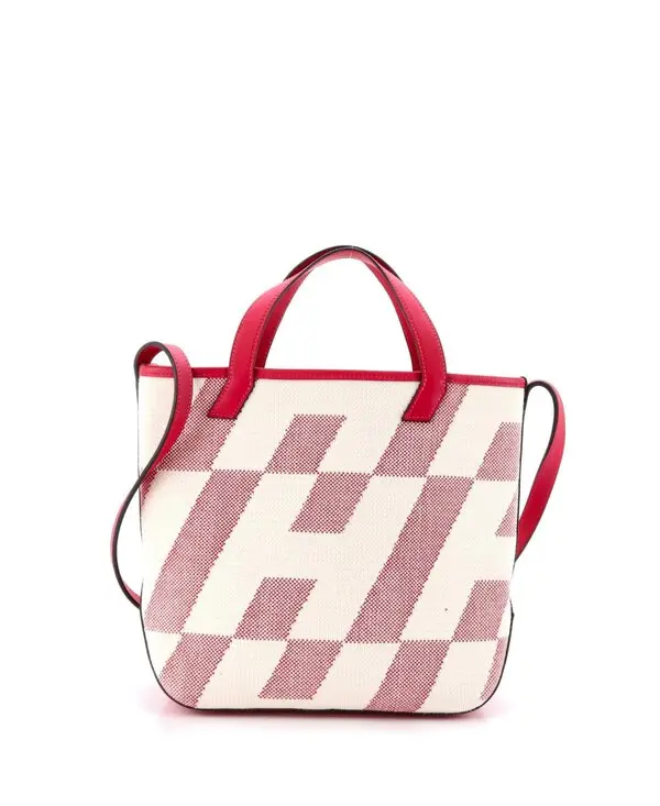 Hermès 27 Cabas H En Biais Tote - Pink