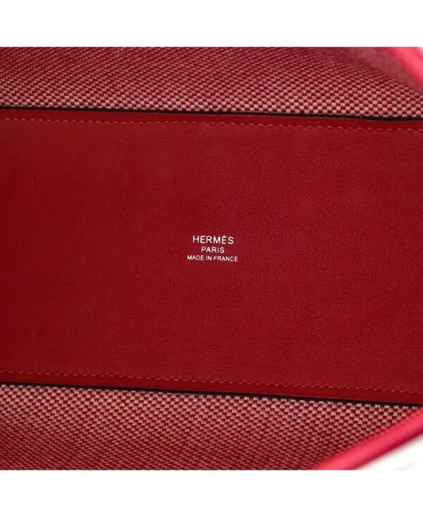 Hermès 27 Cabas H En Biais Tote - Pink