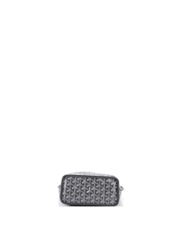 Goyard Mini Anjou Reversible Tote Coated Canvas - Gray