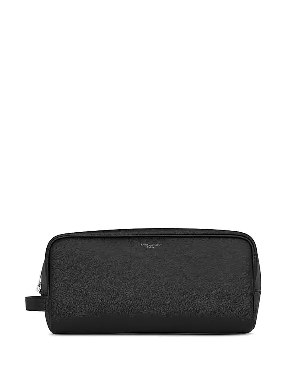 Saint Laurent Paris Grooming Case - Black