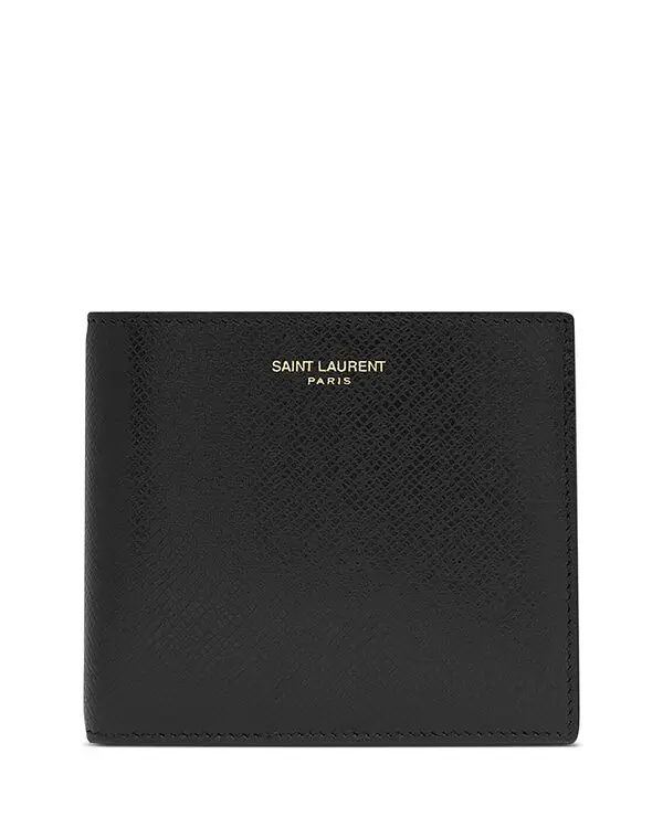 Saint Laurent Paris East/west Wallet - Black