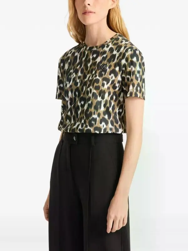 Fusalp Talixe Leopard-pattern T-shirt
