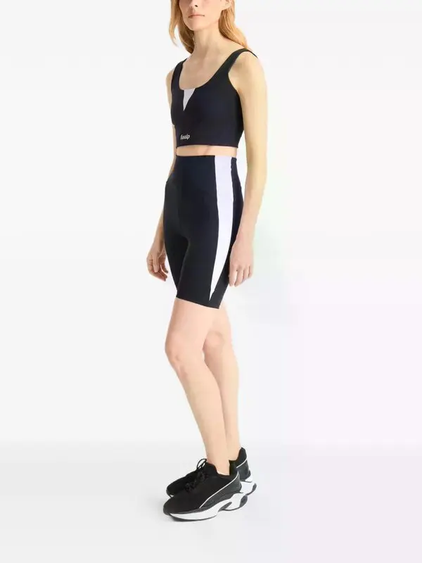 Fusalp Biarro Side-stripe Shorts - Black