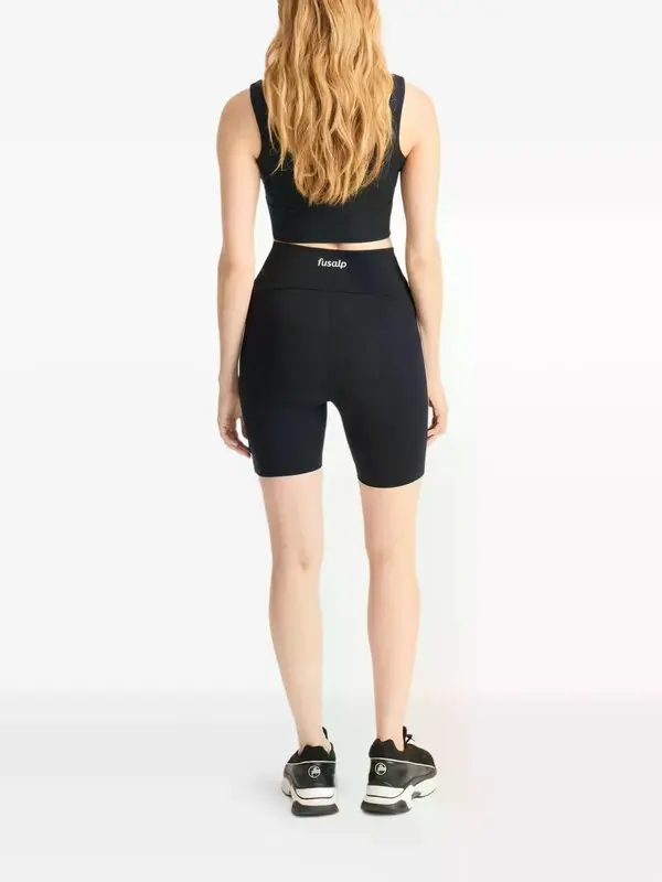 Fusalp Biarro Side-stripe Shorts - Black