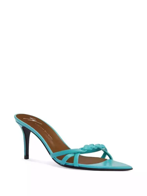 GIUSEPPE ZANOTTI Braided Mule