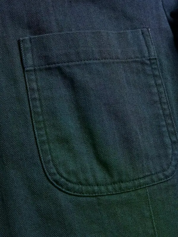 DRAKE'S Herringbone Pocket Blazer