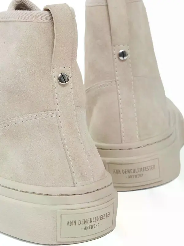 ANN DEMEULEMEESTER High-top Leather Sneakers