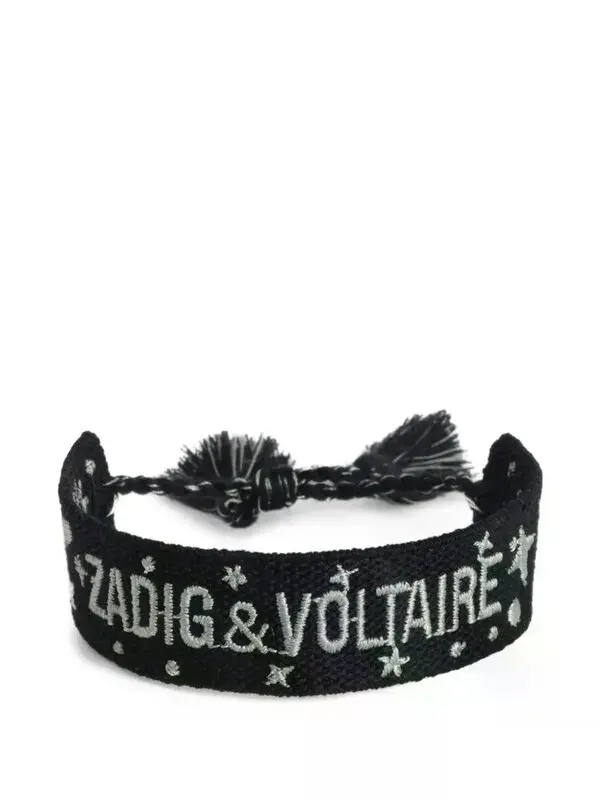 Zadig&Voltaire Woven Bracelet - Black